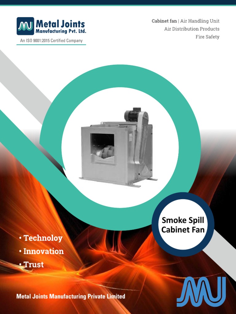 MJ Smoke Spill CF May21 | PDF | Duct (Flow) | Equipment