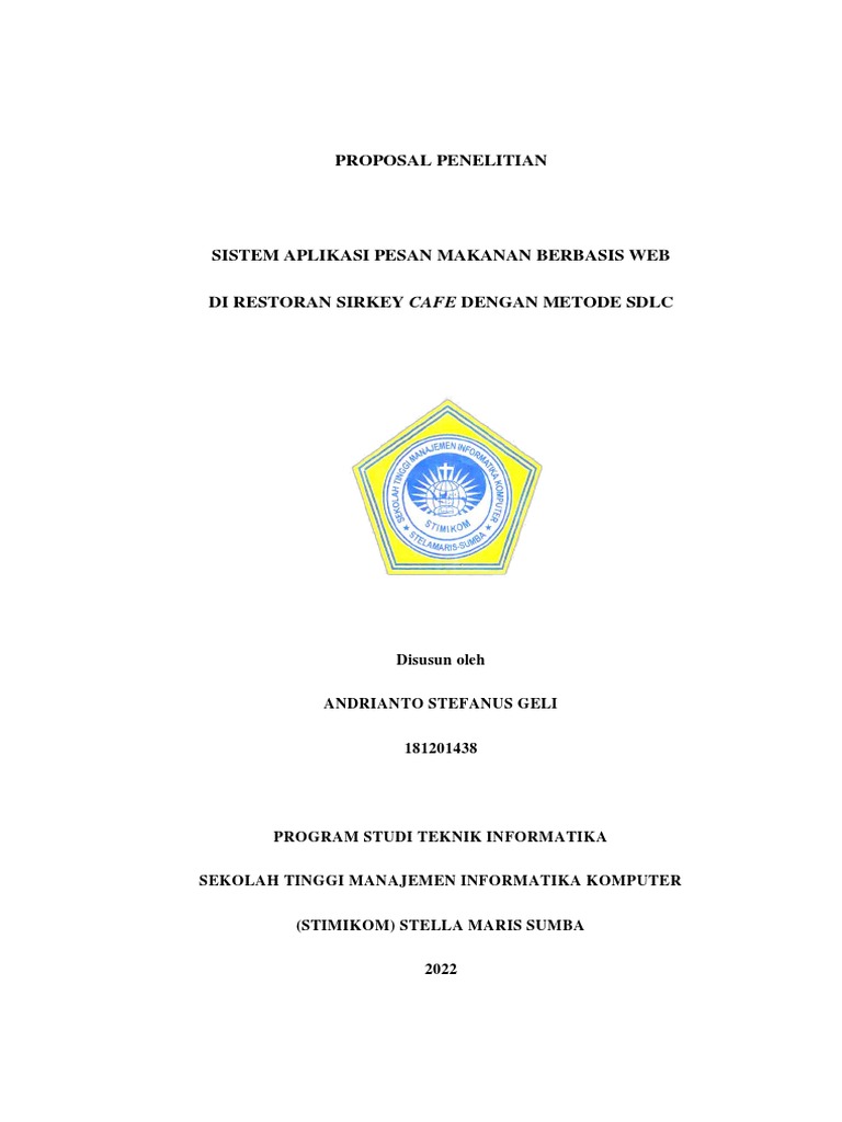 Revisi Proposal Skripsi | PDF