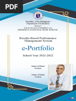 Annotation Template For Teacher I-III (Proficient Teachers Objectives ...