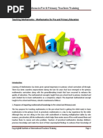 Math Learning Disabilities | PDF | Learning Disability | Teaching ...