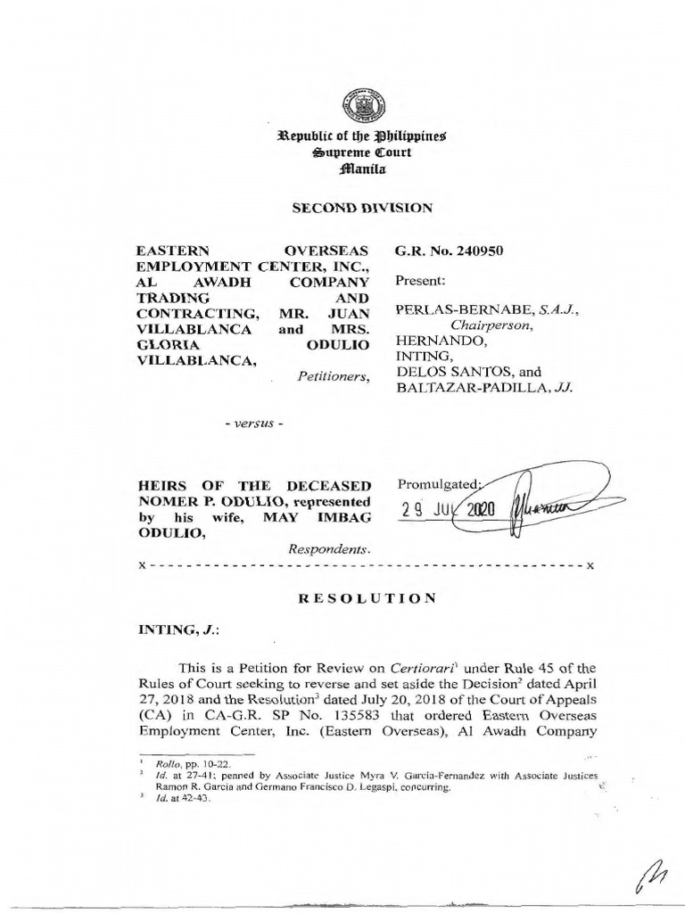 Labor Case 7 | PDF | Economies | Judiciaries