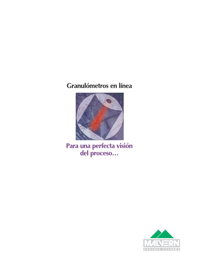 Malvern Process Systems - Insitec (SP) | PDF | Automatización | Medición