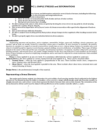 Module 3 - Combined Stresses | PDF | Stress (Mechanics) | Bending