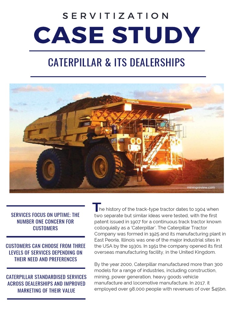 g0 Core Caterpillar Case Study | PDF | Economies | Business