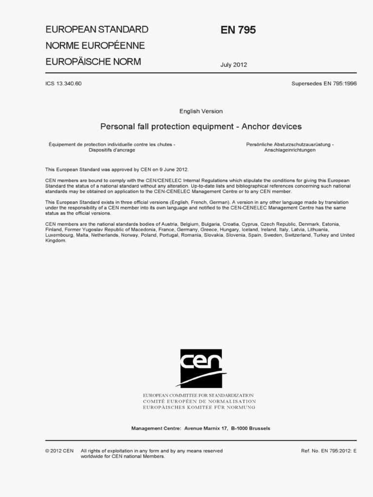 En 795-2012 | PDF