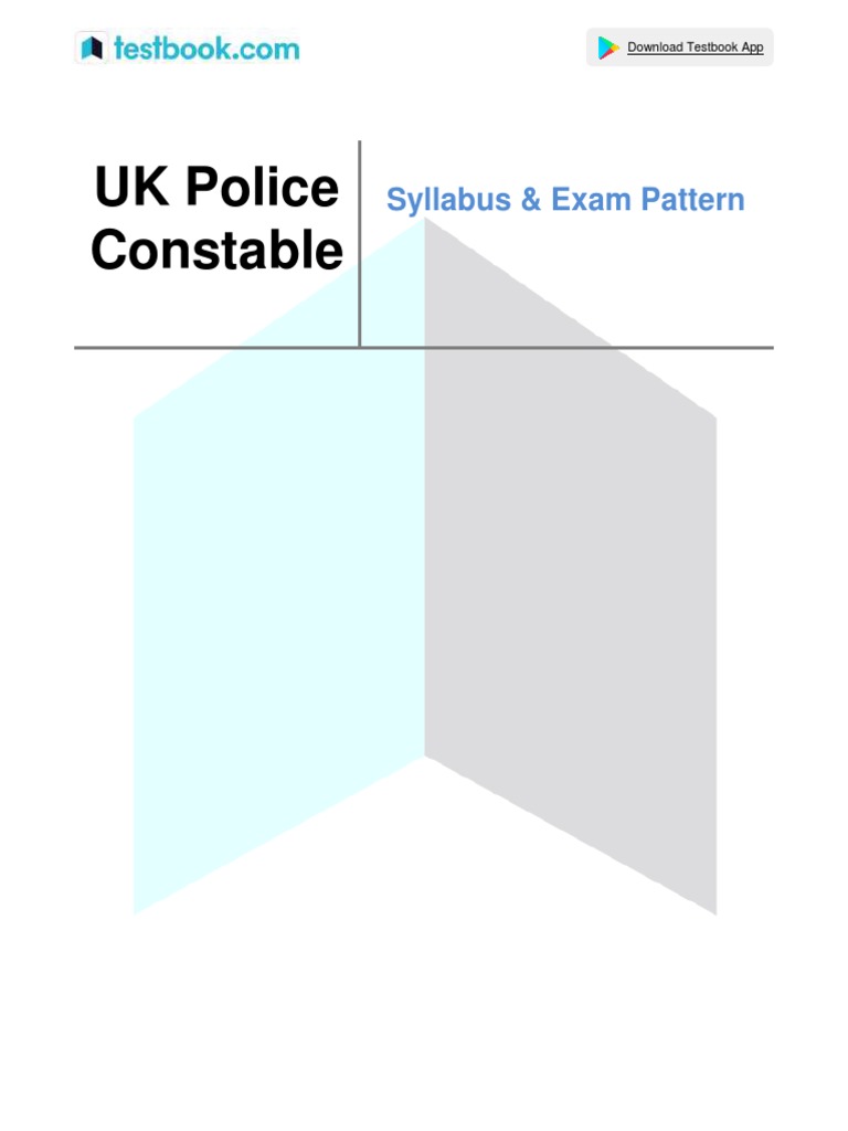 UK Police Constable: Syllabus & Exam Pattern | PDF | Test (Assessment ...