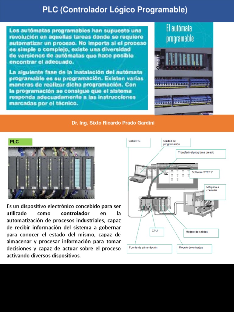 Clase 13 | PDF | Controlador lógico programable | Automatización