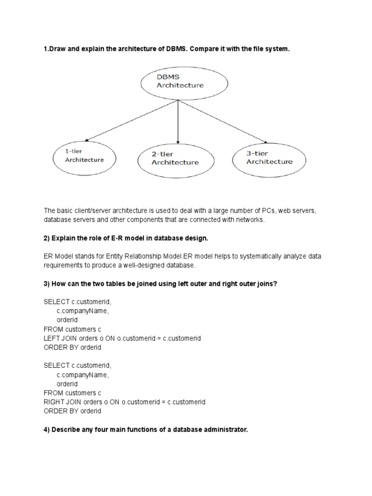 DBMS Question Bank | PDF | Databases | Database Index