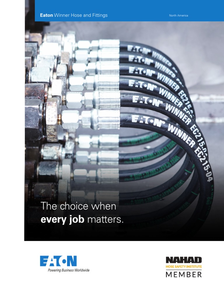 Eaton Winner Hoses and Fittings | PDF | Tort | Hose
