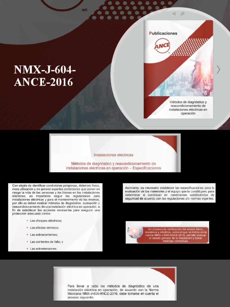 NMX 604 Ance 2016 | PDF