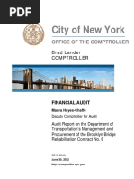 NYC DOT Organizational Structure Overview | PDF | Business | Economies