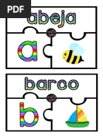 Abecedario Rompecabezas | PDF