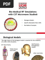 CST Microwave Studio Training Manual (Nottingham) 2014 | PDF
