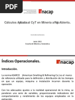 Escala de Tiempos Según Norma Asarco | PDF