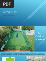 Cricket Pitch Dimensions | PDF