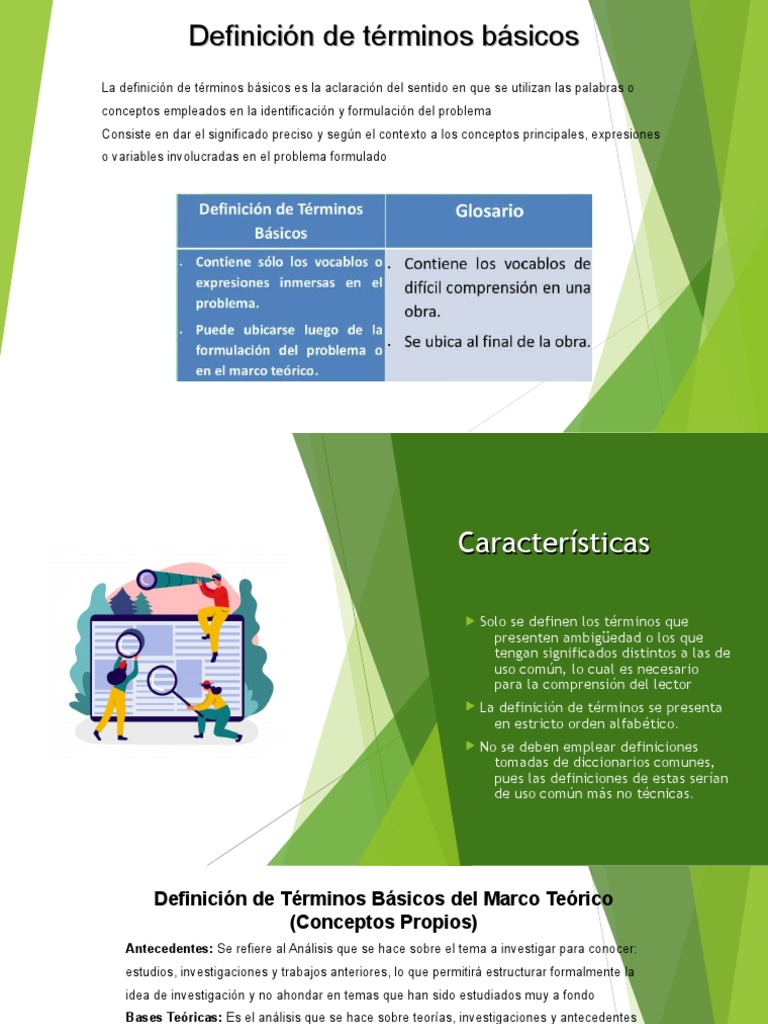 Definicion Terminos Basicos | PDF