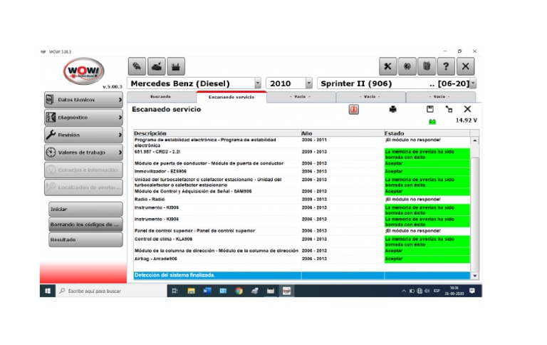 Scanner MB Sprinter | PDF