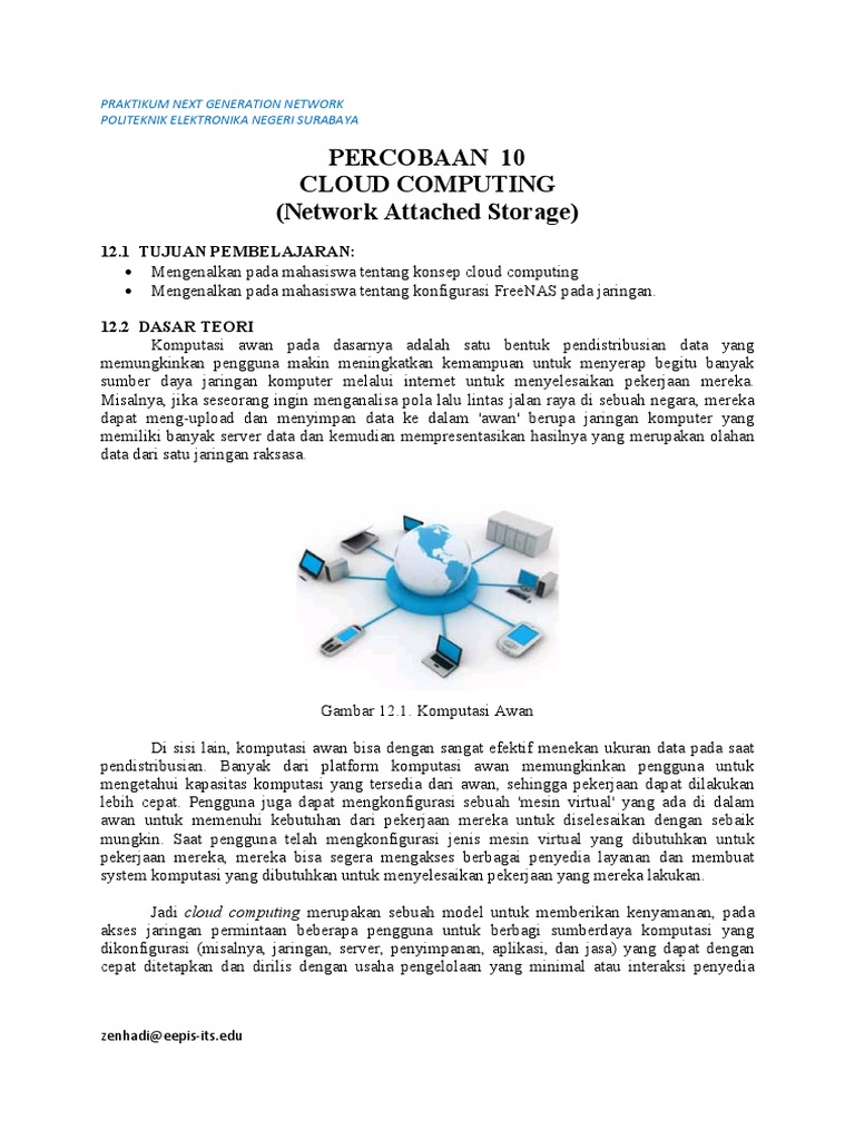 Prakt10 Cloud Computing (NAS) | PDF