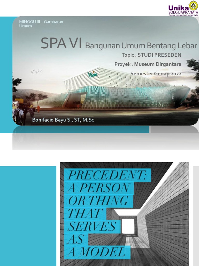 Pertemuan 5 - SPA VI Bentang Lebar - BRIEF - STUDI PRESEDEN | PDF