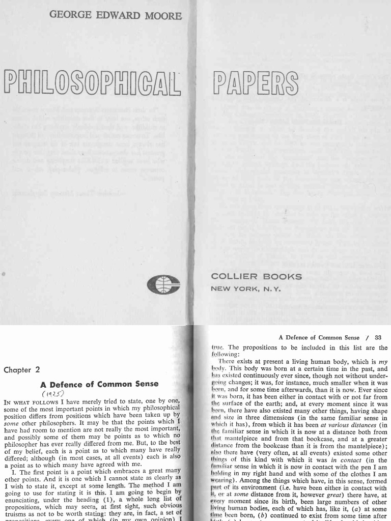 Phillosophigai Paptrs: Collier Books | PDF