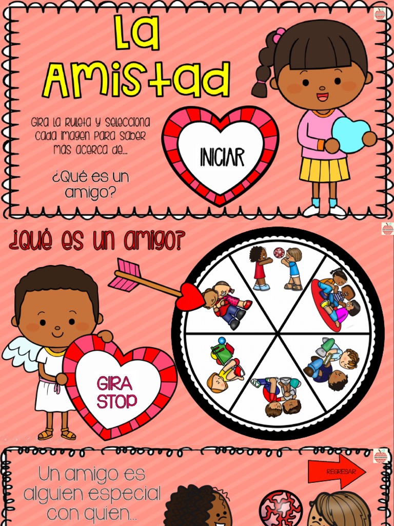 Actividad Virtual La Amistad | PDF