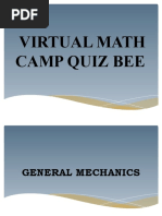 High School Sci-Math Quiz Bee | PDF