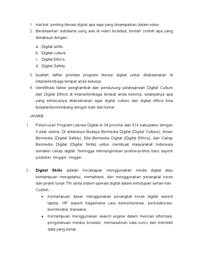 Literasi Digital | PDF