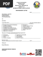 HOA Board Election Nomination Form | PDF | Government | Business