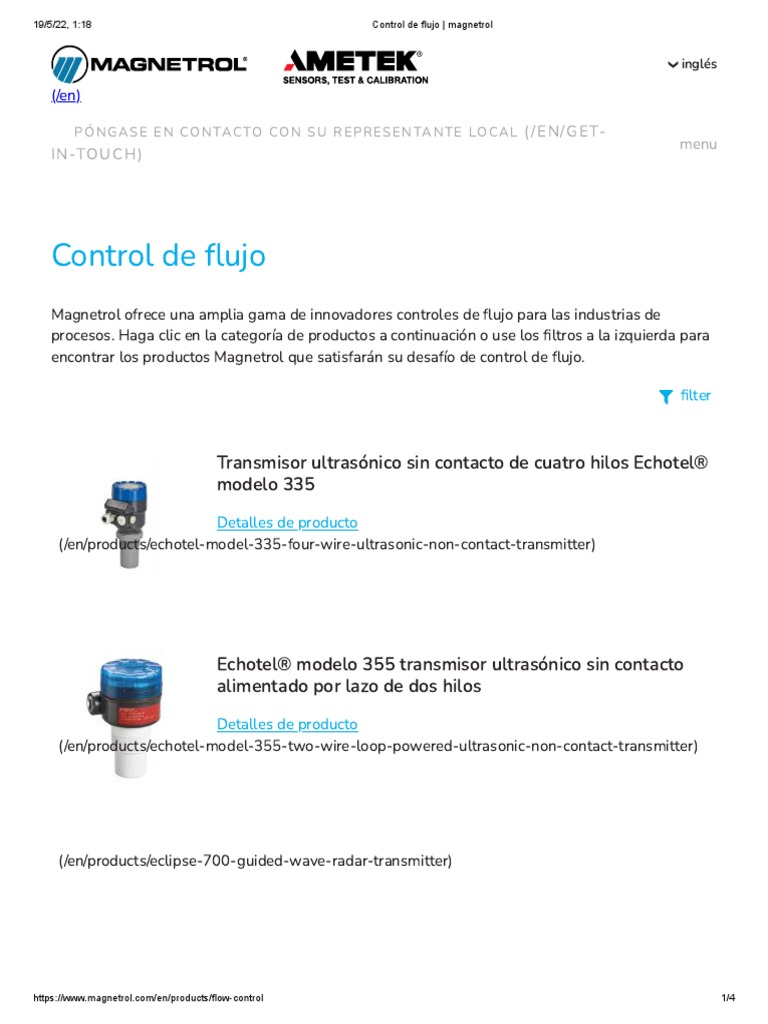 Control de Flujo - Magnetrol | PDF | Electrónica | Ingeniería en ...