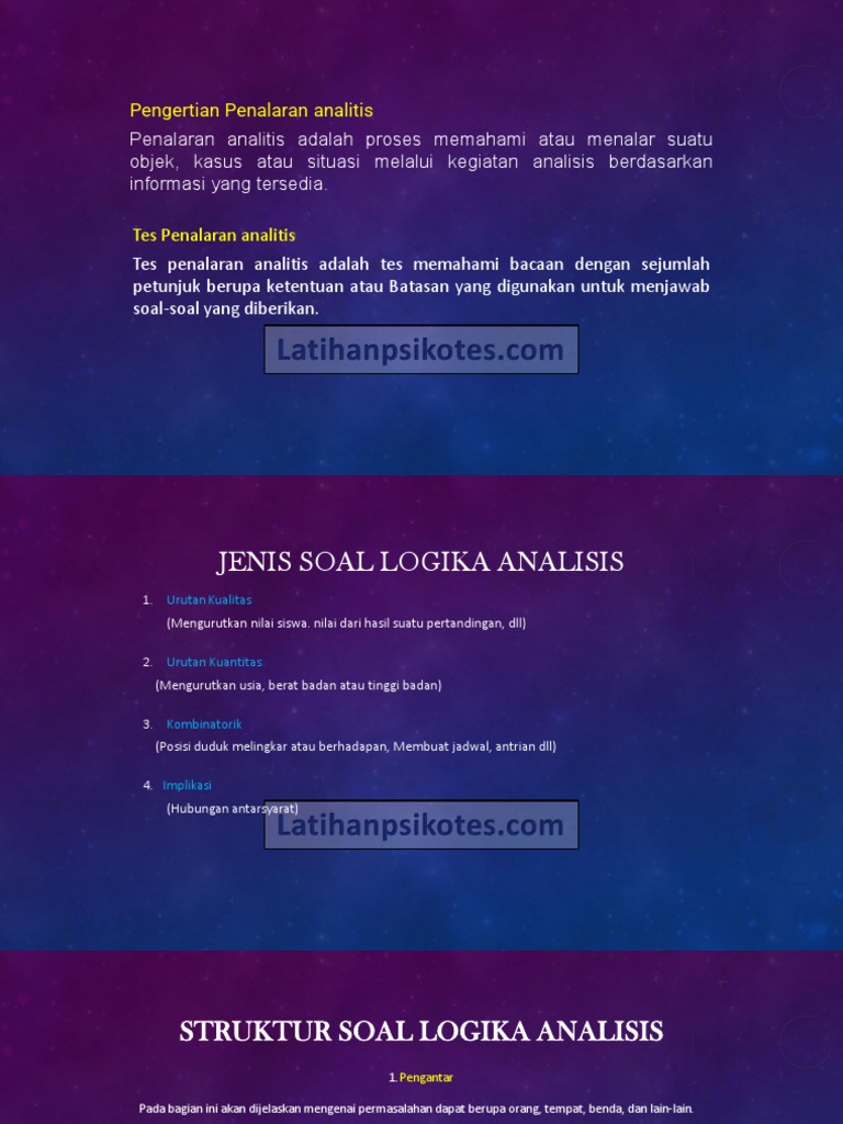 Logika Analisis | PDF