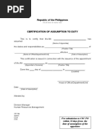 CS Form No. 33-A Appointment Form - Regulated | PDF | Government ...