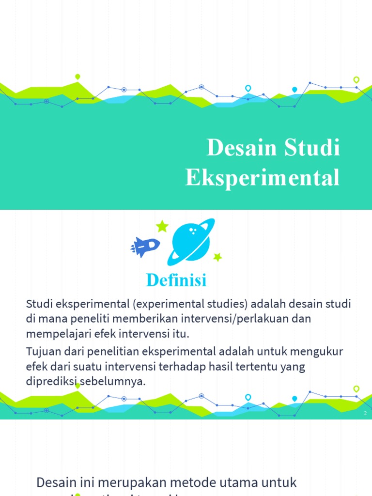 Desain Studi Eksperimental | PDF