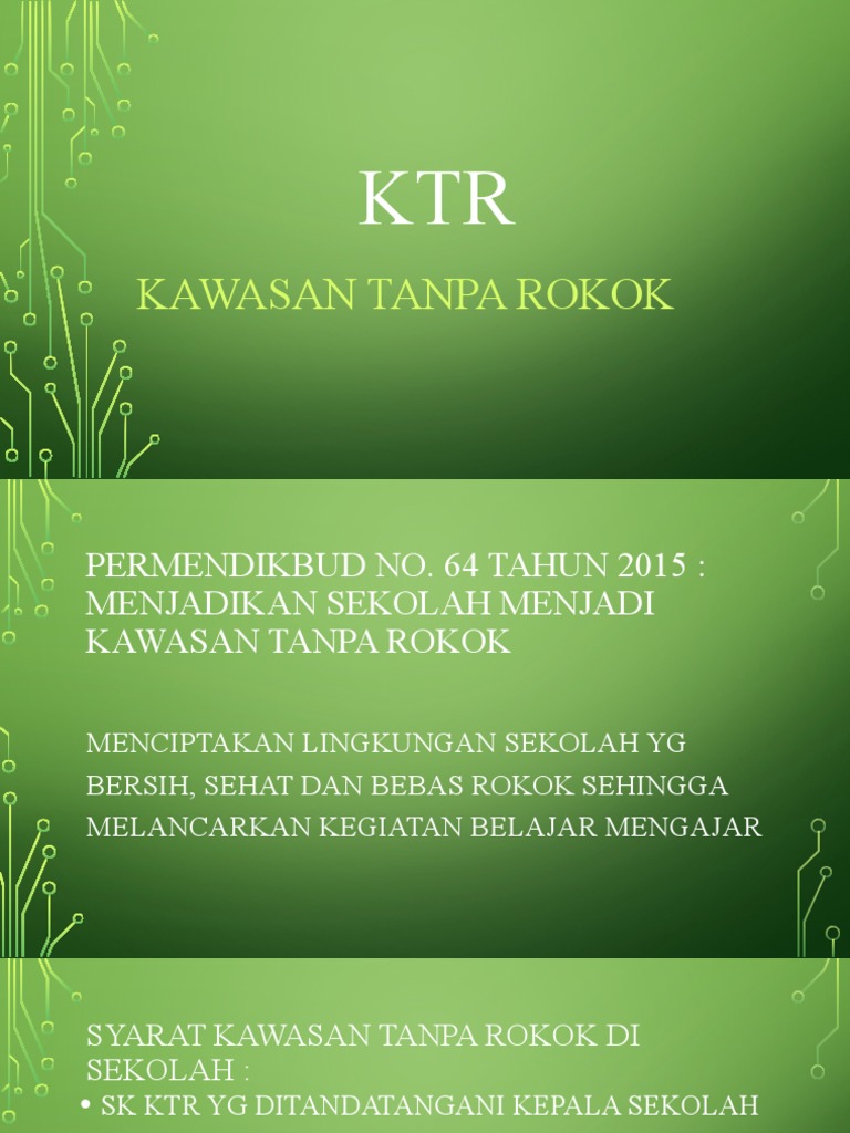 KTR Di Sekolah | PDF