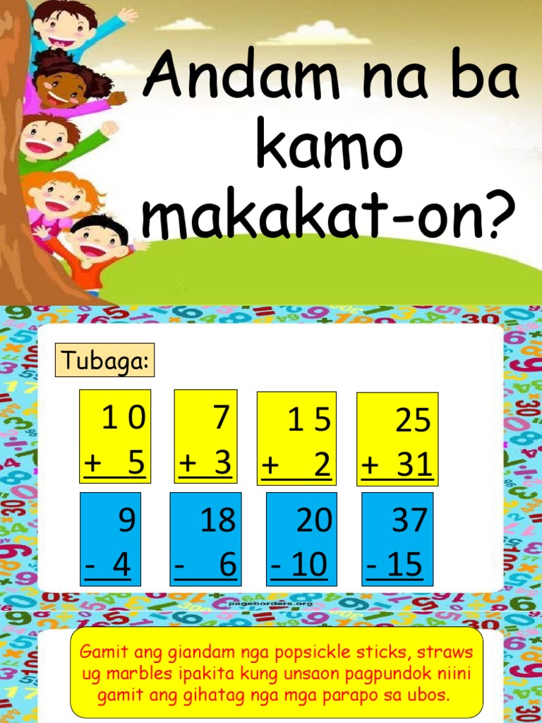 3rd-Mathematics 1-Cot-Powerpoint | PDF