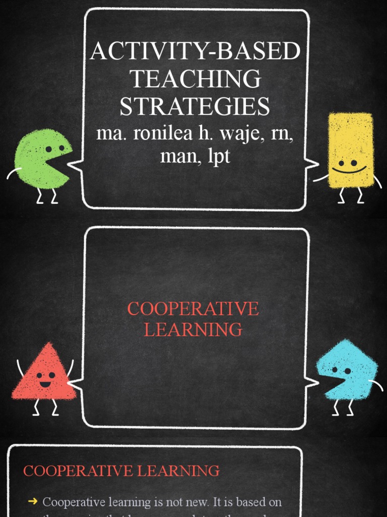 Activity Based Strategies | PDF | Learning | Simulation