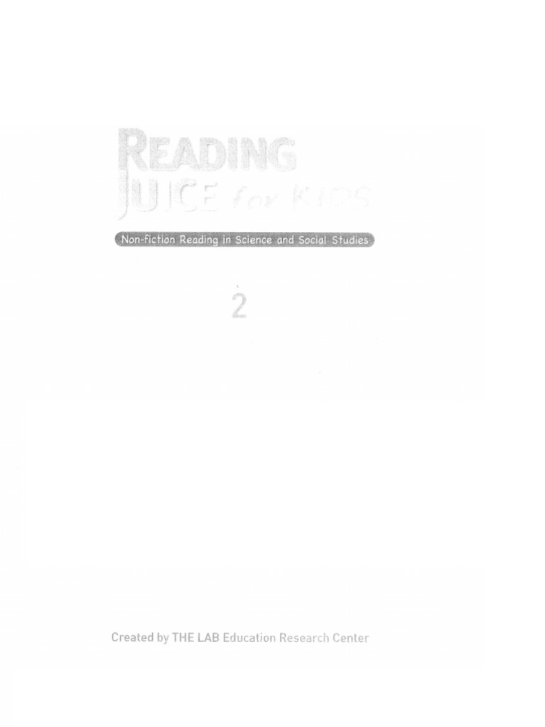 Reading Juice Student Book 2 | PDF