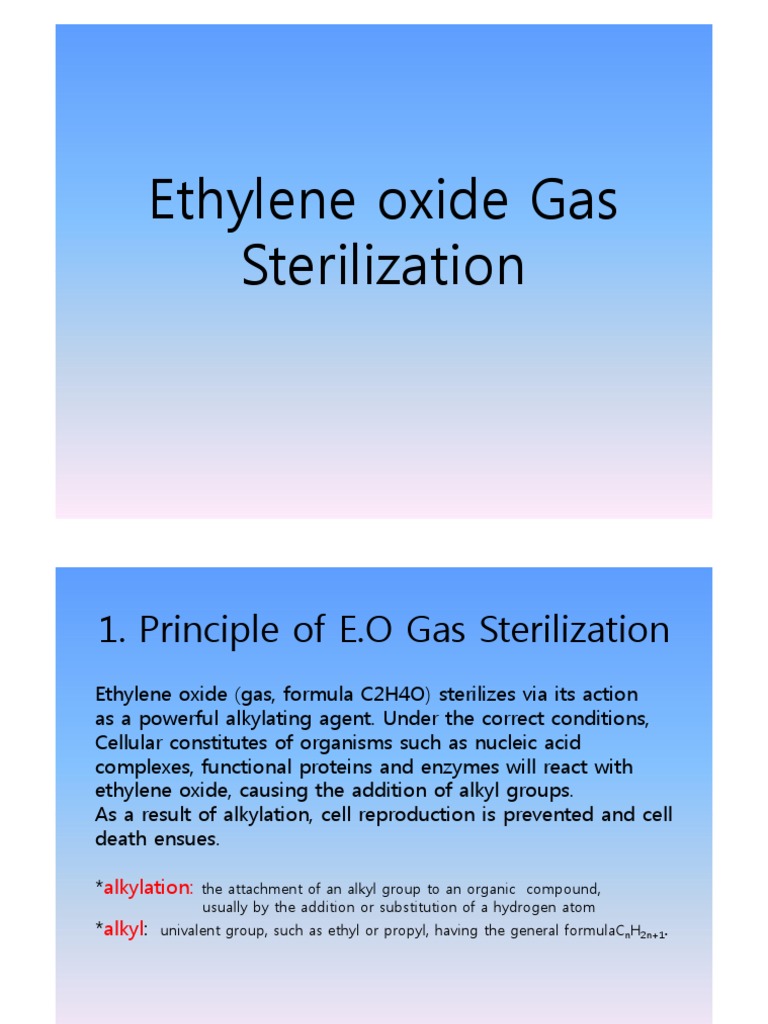 Ethylene+oxide+Gas+Sterilization 한신메디칼+ (호환+모드) | PDF | Sterilization ...