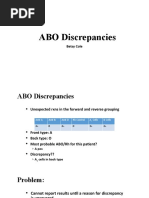 ABO Gel Card Typing Procedures | PDF | Blood | Medical Specialties