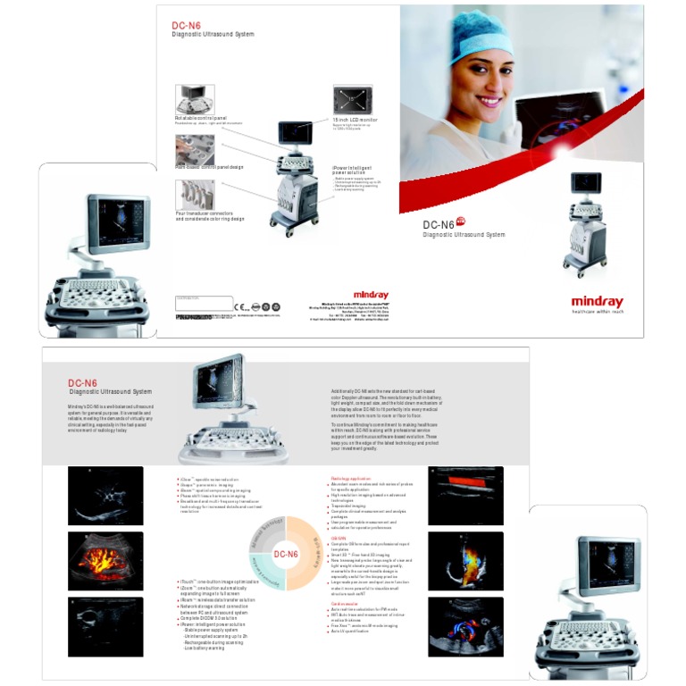 Mindray DC N6 en Brochure | PDF | Medical Ultrasound | Medical Imaging