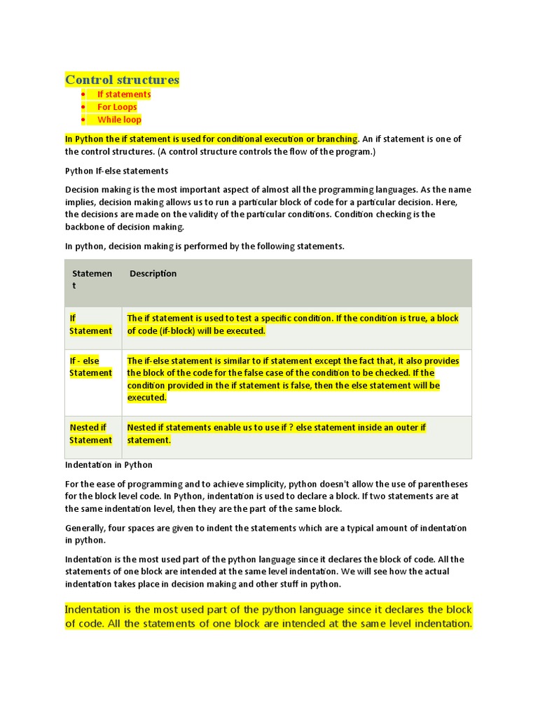 Control Structures | PDF | Control Flow | Software Engineering