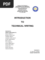 Module 1 - Introduction To Technical Writing (Lesson 1 - Definition ...