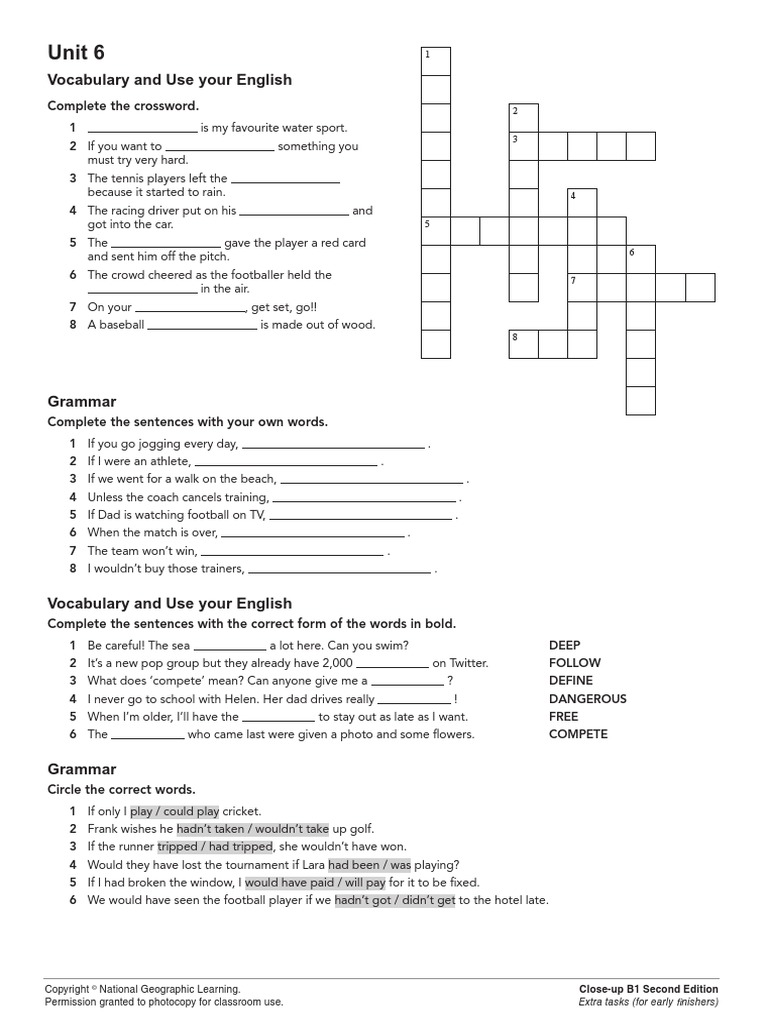 Extracted Pages From PRE IELTS UNIT 6 STEADY READY GO WB | PDF