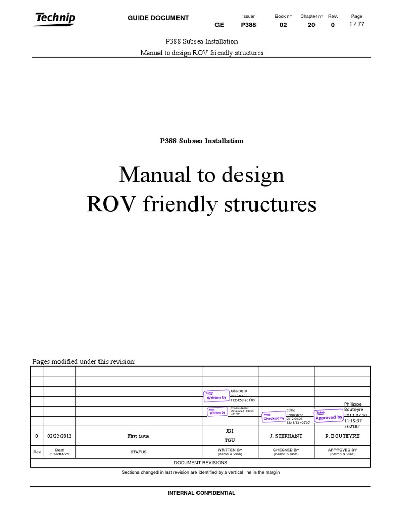 Designing Structures for Optimal ROV Interaction: A Guide to Creating ...