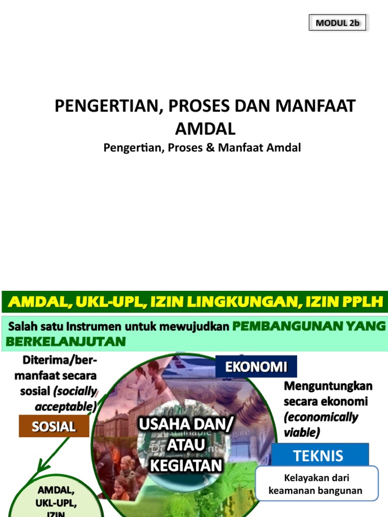2b.PENGERTIAN, PROSES DAN MANFAAT AMDAL | PDF | Sains & Matematika
