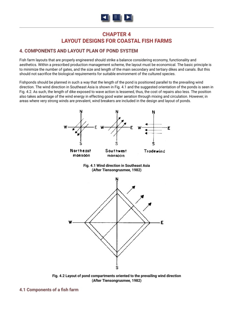 Coastal Fish Farm Layout Designs | PDF | Water | Pond