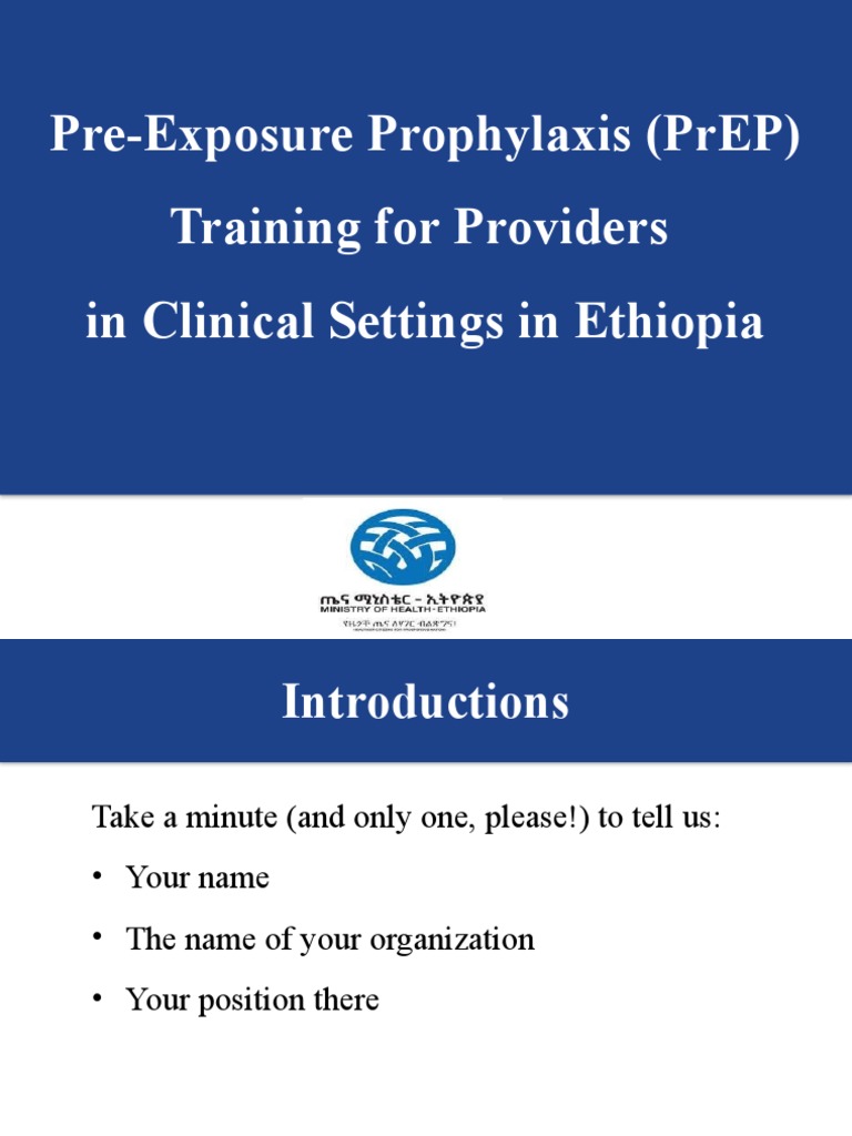 PrEP-Training Slides For Providers | PDF | Hiv/Aids | Sexually ...