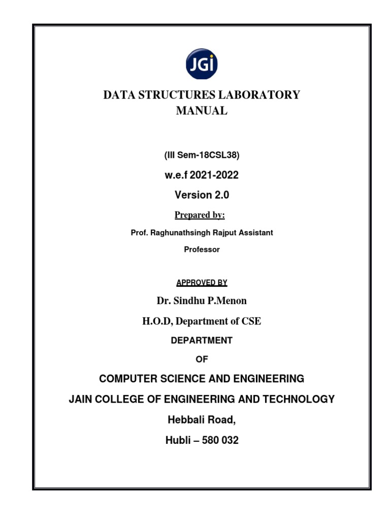 Lab Manual | PDF | Engineering | Filename