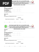 Form Pengajuan Tukar Shift | PDF