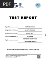 Hydrostatic Pressure Test Report | PDF