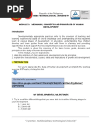 Module in ED101 Child and Adolescent Learners and Learning Principles PDF | PDF | Cognitive ...